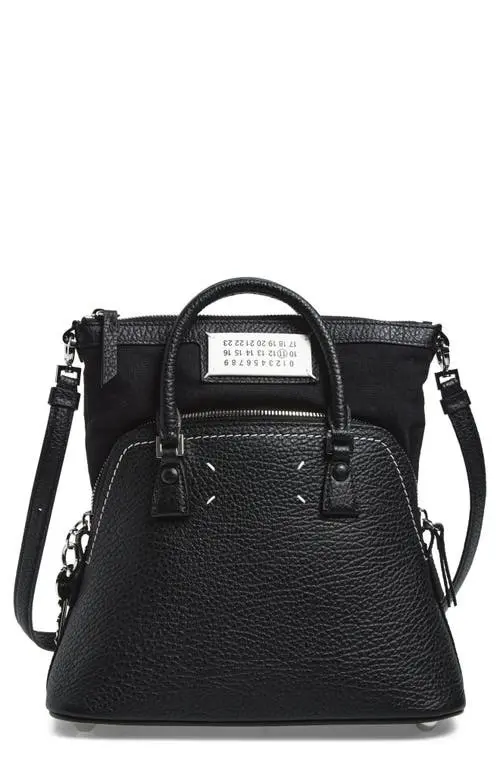 MAISON MARGIELA Mini 5ac Classique Leather Handheld Bag