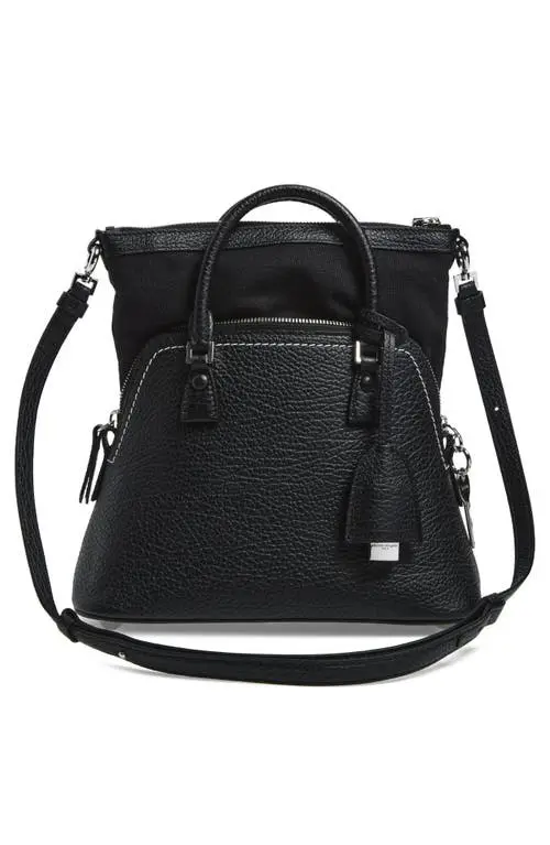 MAISON MARGIELA Mini 5ac Classique Leather Handheld Bag