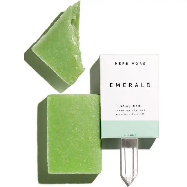 Herbivore Emerald Cbd Cleansing Soap Bar - No Color