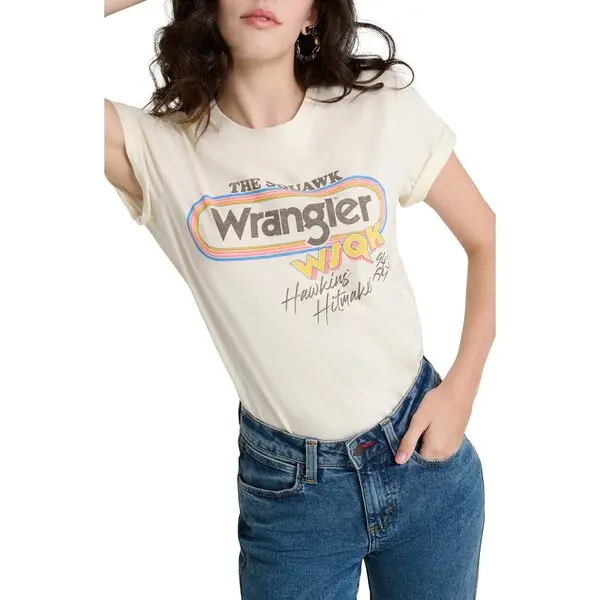Wrangler X Stranger Things Wsqk Graphic T-shirt