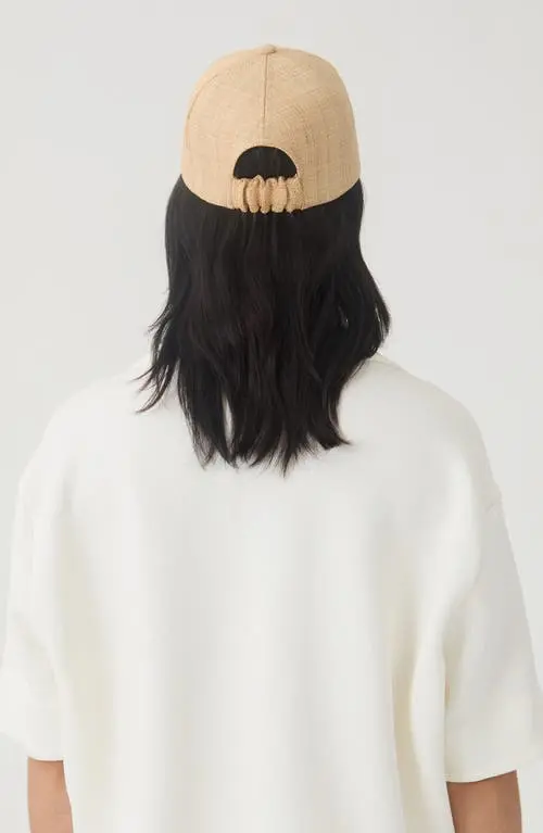 Eugenia Kim Lo Upf 50+ Raffia Baseball Cap