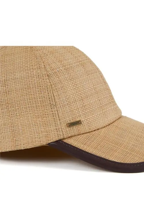Eugenia Kim Lo Upf 50+ Raffia Baseball Cap