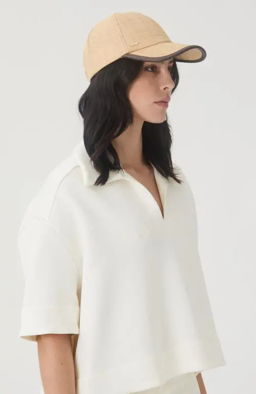 Eugenia Kim Lo Upf 50+ Raffia Baseball Cap
