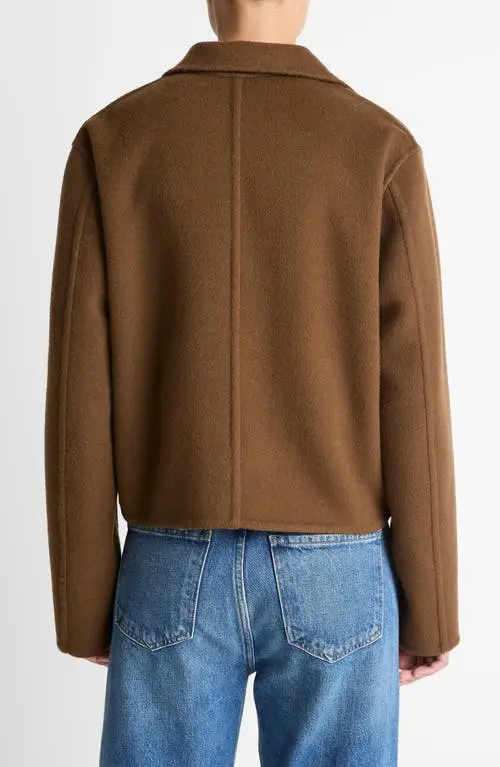Vince Wool Blend Short Jacket