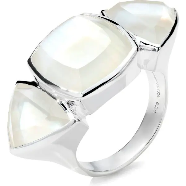Ippolita Rock Candy Large Mixed Cut Ring - Silver