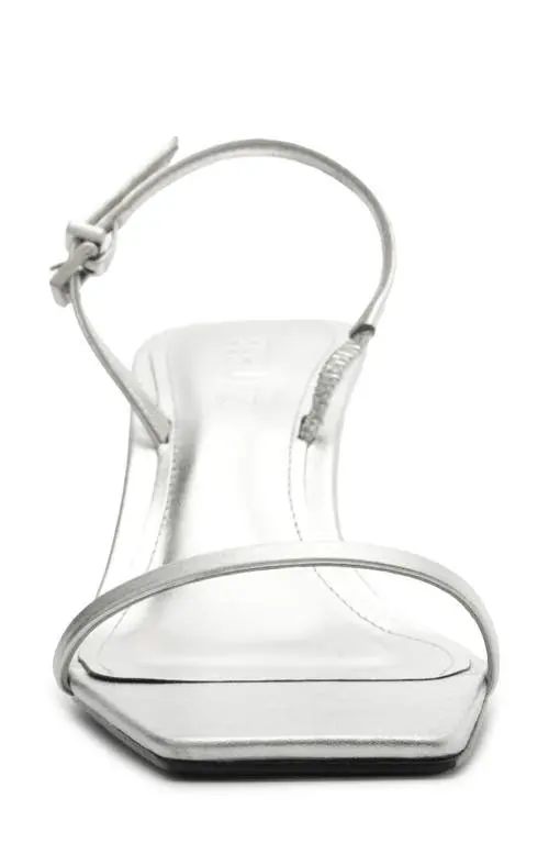 Schutz Judith Slingback Sandal - Prata