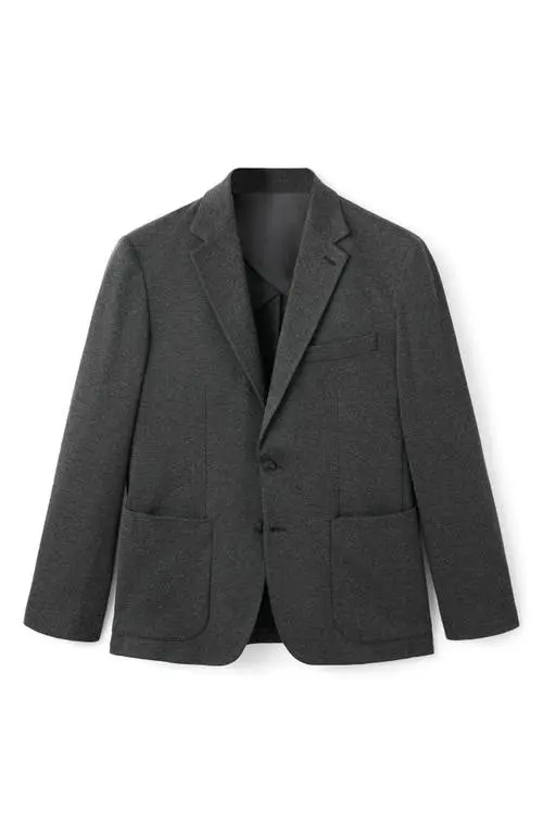 Mango Slim Fit Blazer - Grey
