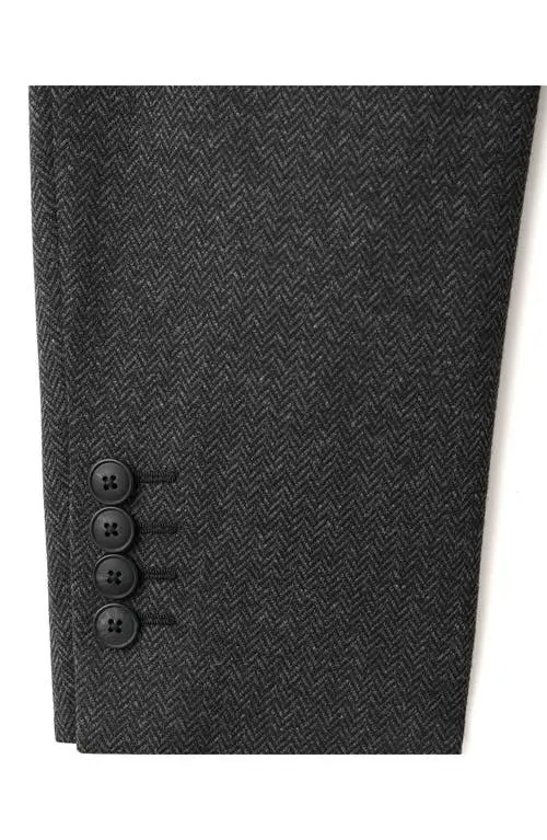 Mango Slim Fit Blazer - Grey