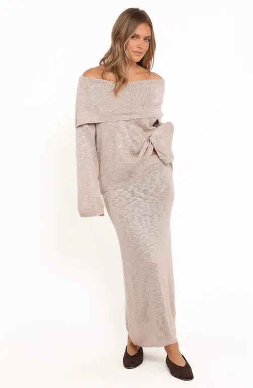 PETAL & PUP Indya Knit Maxi Skirt