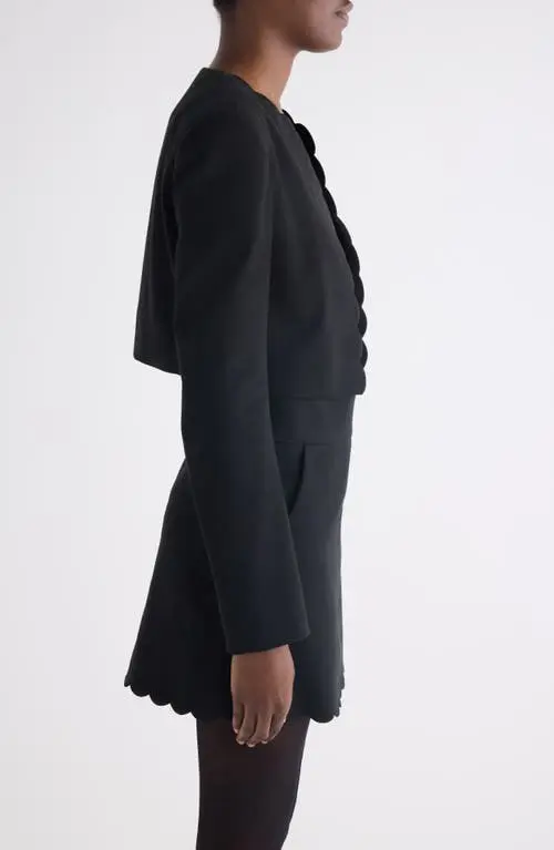 Chloé Scallop-edged Spencer Jacket