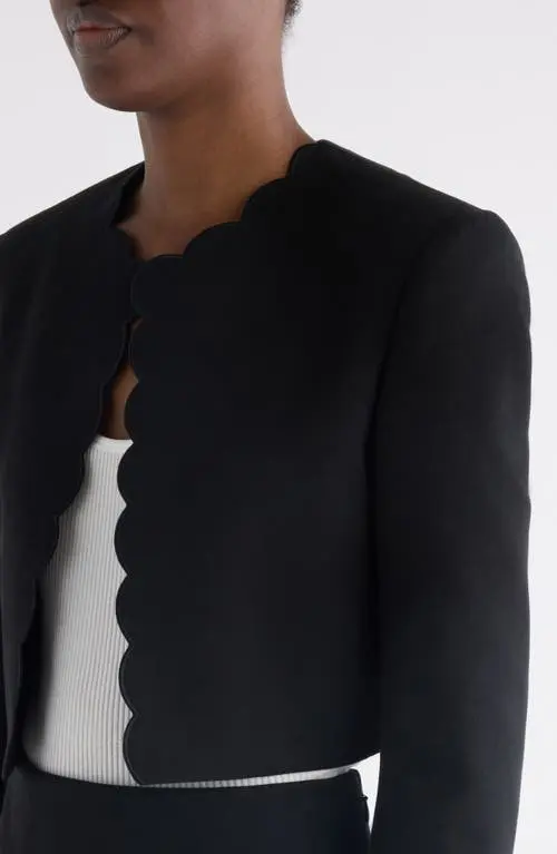 Chloé Scallop-edged Spencer Jacket