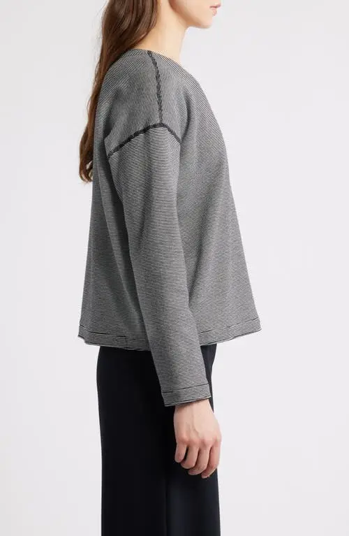 Eileen Fisher Reversible Organic Cotton Top