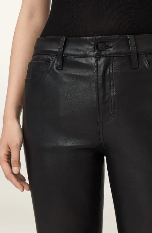 ALLSAINTS Haldan Leather Pants - Black