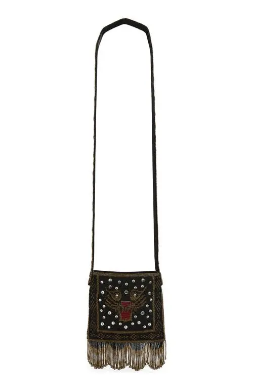 Valentino Garavani Small Nellcôte Le Chat Beaded Crossbody Bag