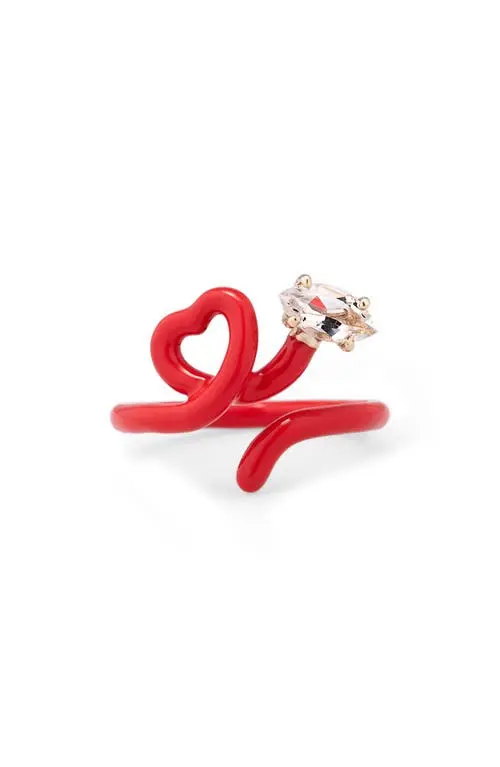 Bea Bongiasca Baby Vine Ring - Red