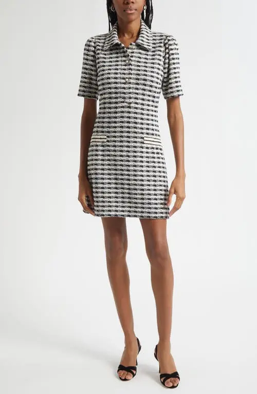 Ramy Brook Marcella Metallic Bouclé Minidress