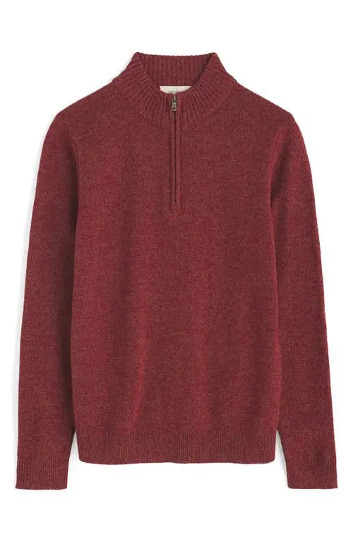 SEASALT CORNWALL Reefpoint Lambswool Blend Half-zip Sweater