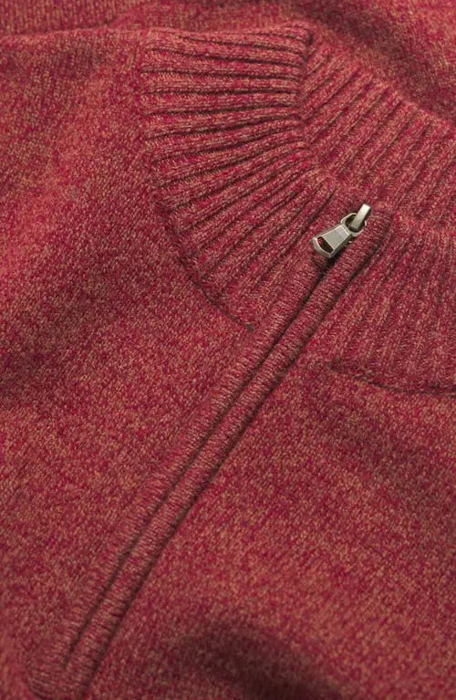 SEASALT CORNWALL Reefpoint Lambswool Blend Half-zip Sweater