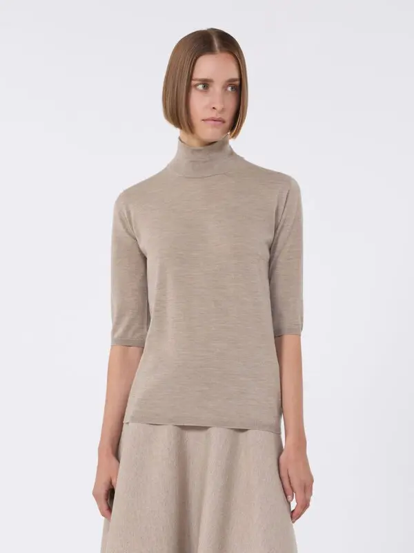 Max Mara Wool Polo-neck Sweater