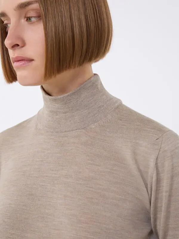 Max Mara Wool Polo-neck Sweater