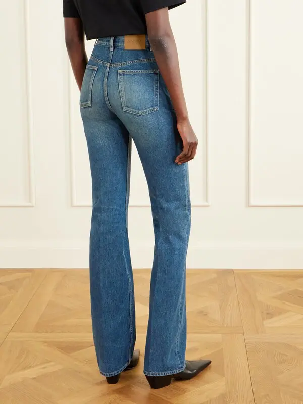 Saint Laurent Neo Clyde Straight-leg Jeans
