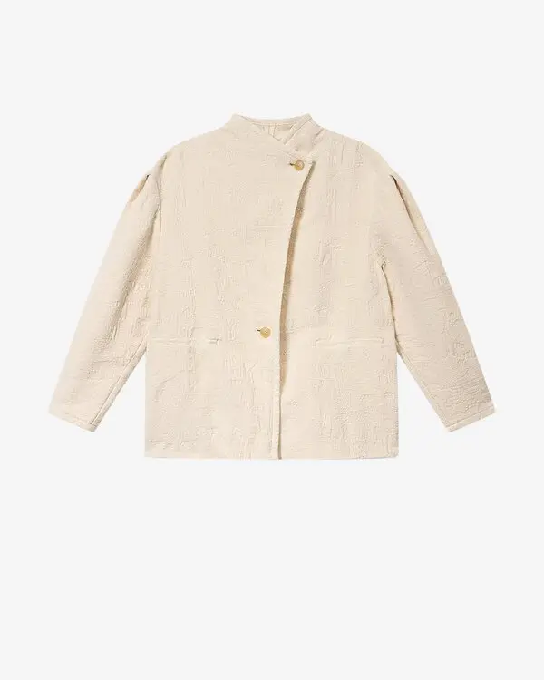 MARANT ETOILE Uadie Coat - Ecru