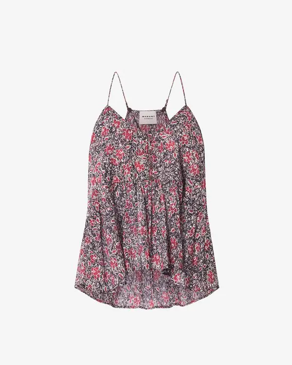 MARANT ETOILE Lirhetta Top - Crushed Berry