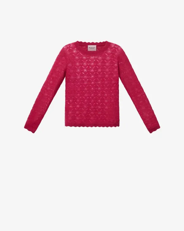 MARANT ETOILE Leonette Sweater - Fuchsia