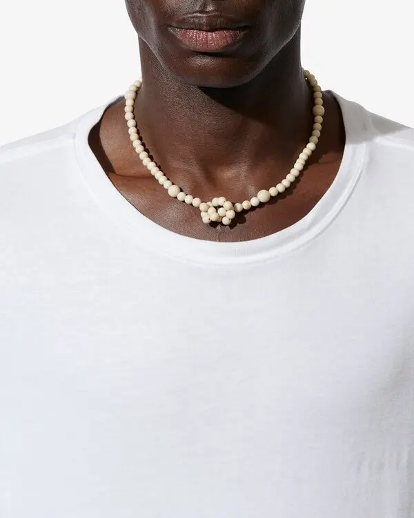 Isabel Marant Noah Necklace - Ecru/silver