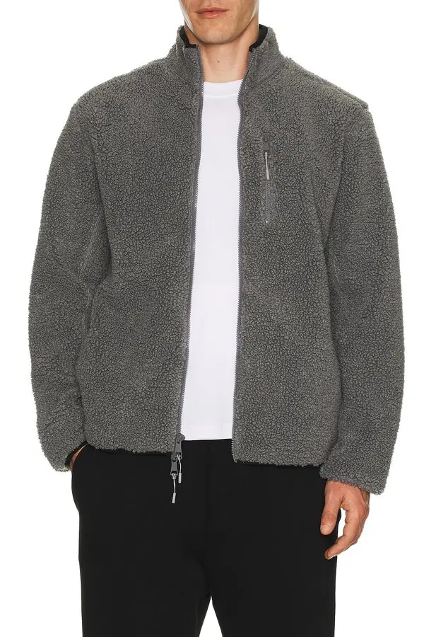 Beyond Yoga Boucle Fleece Zip Jacket