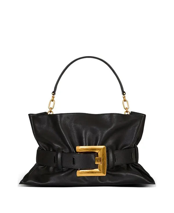 Balmain Medium Anthem Bag - Black