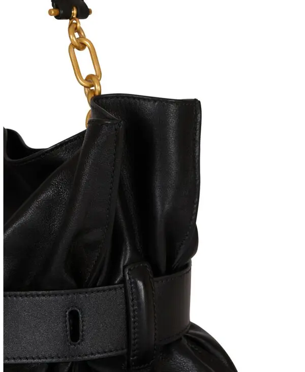 Balmain Medium Anthem Bag - Black
