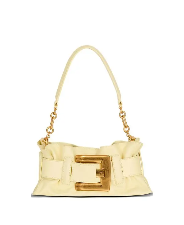 Balmain Mini Anthem Shoulder Bag - Yellow