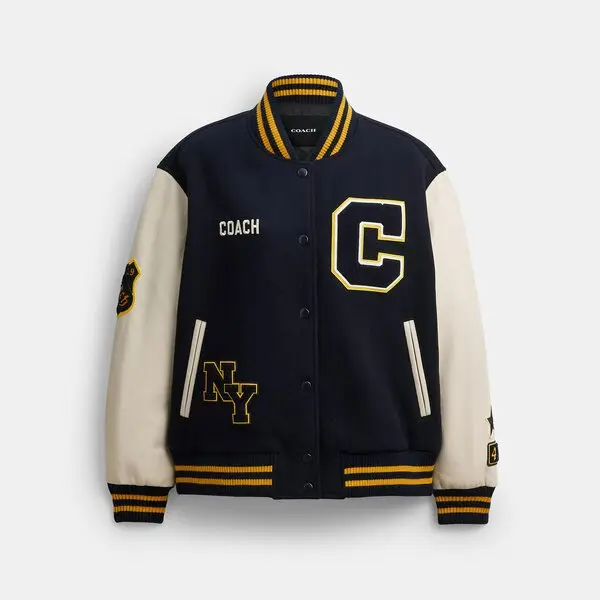 COACH Wool Varsity Jacket