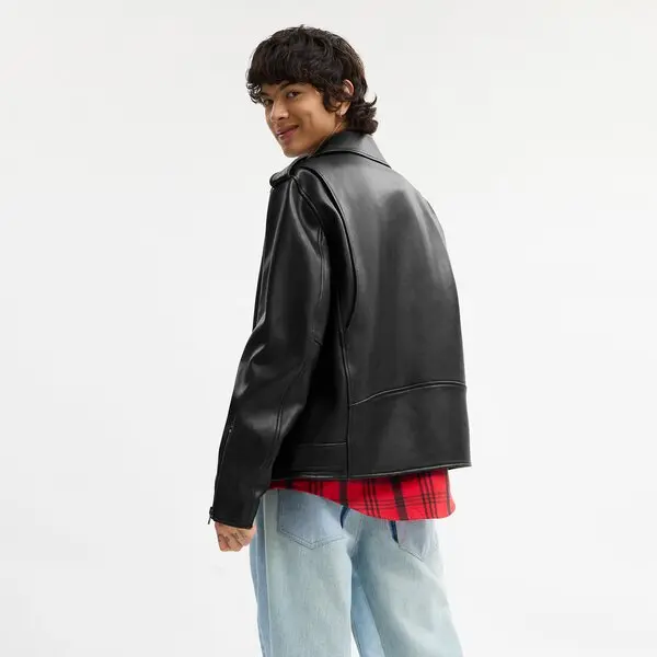 COACH Lightweight Moto Jacket