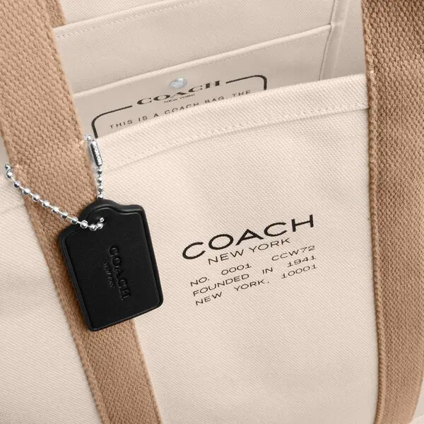COACH Utility Tote - Natural