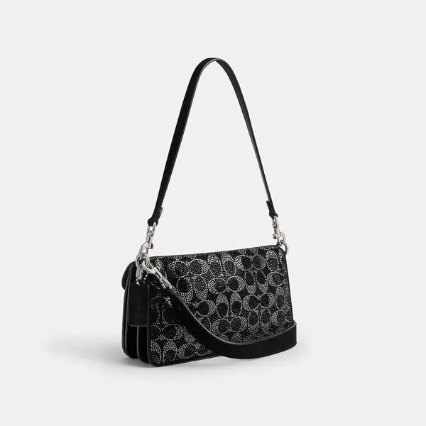 COACH Tabby Shoulder Bag 26 With Signature Beading