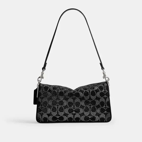 COACH Tabby Shoulder Bag 26 With Signature Beading