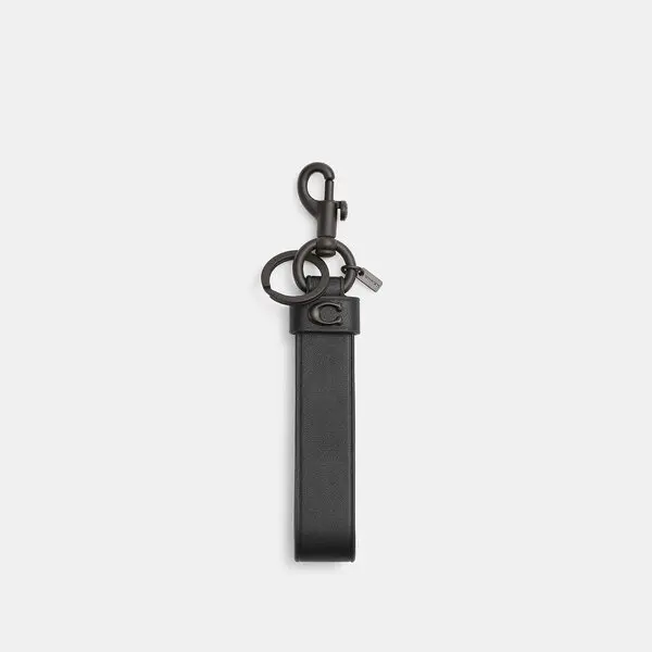 COACH® Loop Bag Charm - Black