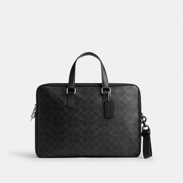 COACH Loop Bag Charm - Black