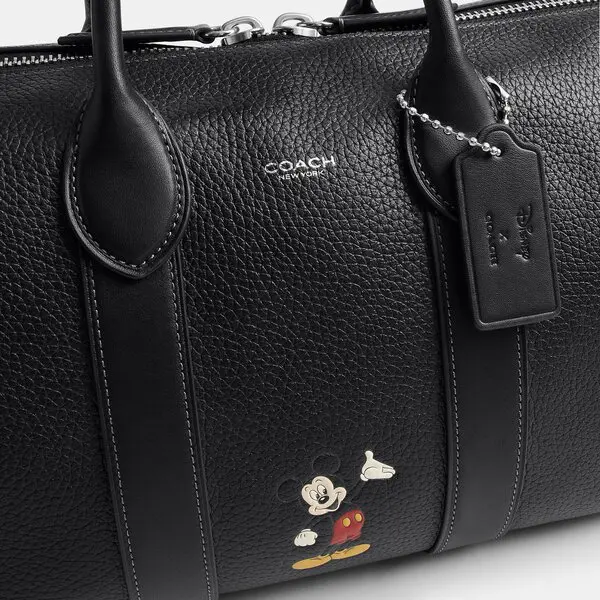 COACH Disney X Compass Bag 35 With Mickey Mouse