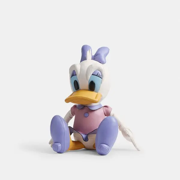 COACH Disney X Daisy Duck Medium Collectible - Brass/chalk Multi