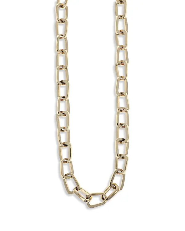 KING BABY STUDIO Pop Top Cut Out Necklace In 10k Yellow - Gold