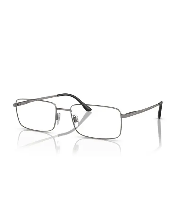 Giorgio Armani Square Eyeglasses - Matte Gunmetal