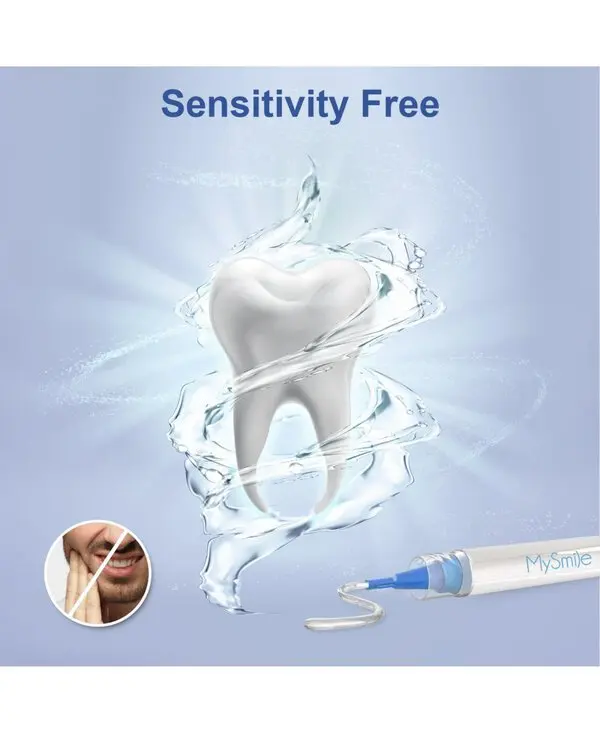 MYSMILE Teeth Whitening Kit With Led Light