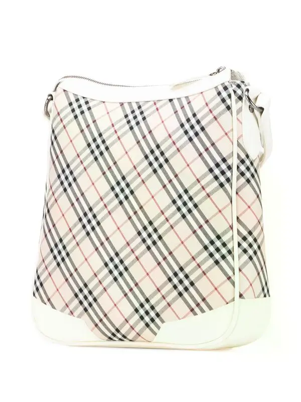 Burberry Nova Check Canvas Crossbody Bag