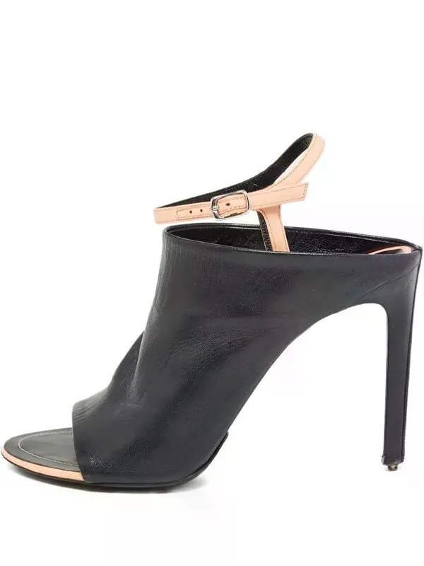 Balenciaga Leather Stiletto Sandals