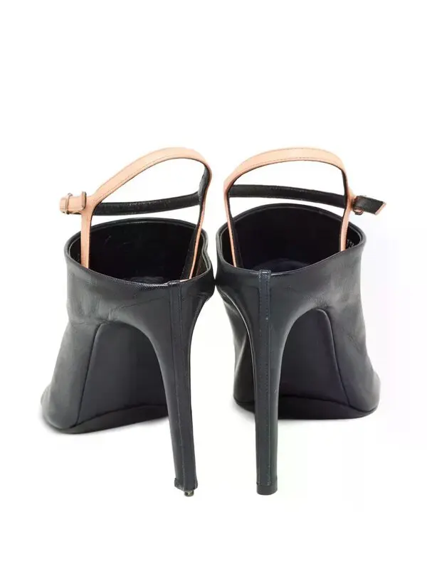 Balenciaga Leather Stiletto Sandals