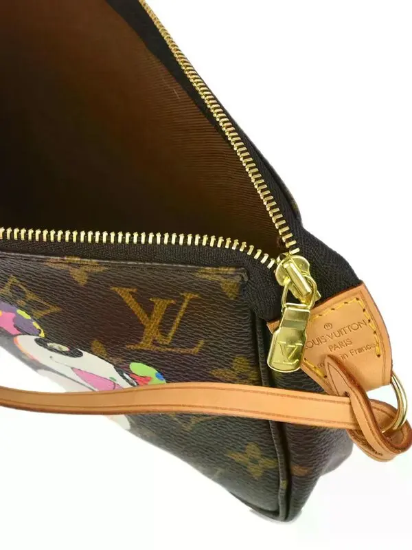 LOUIS VUITTON 2004 Panda Pochette Handbag