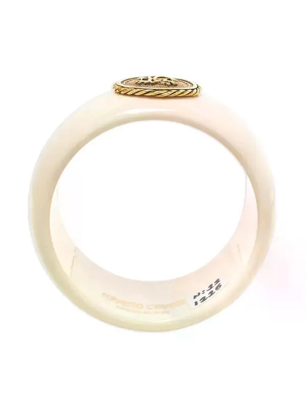 Roberto Cavalli Medallion Bracelet - Neutrals